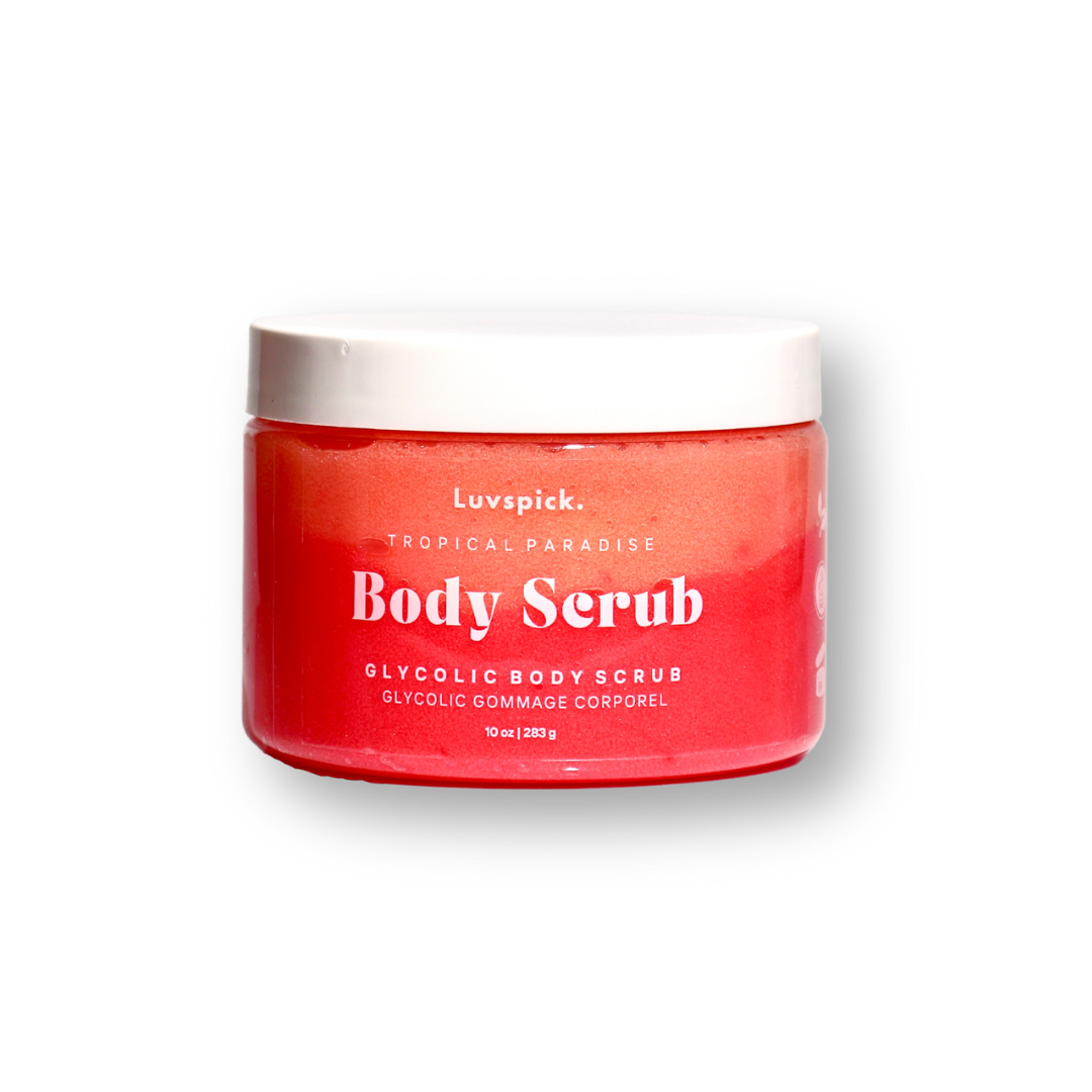 Exfoliating Glycolic Acid Infused Body Scrub - Watermelon Scented – luvspick